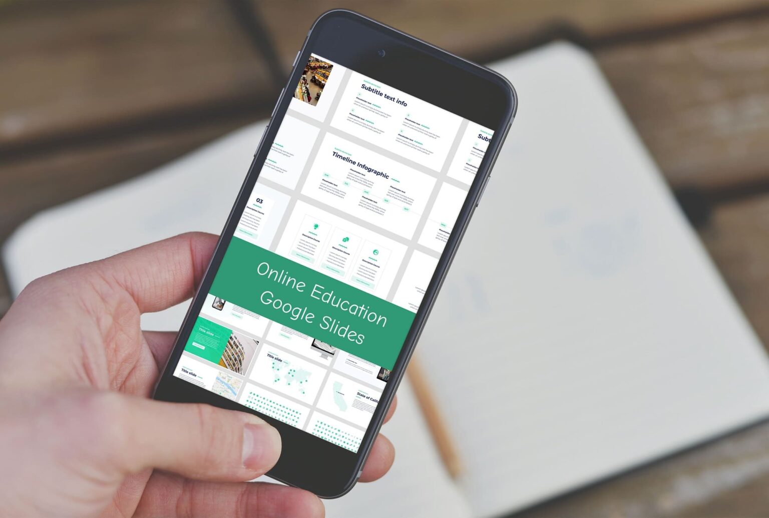 Online Education Google Slides – MasterBundles