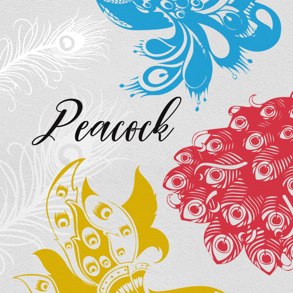 Peacock SVG Files Pack – MasterBundles