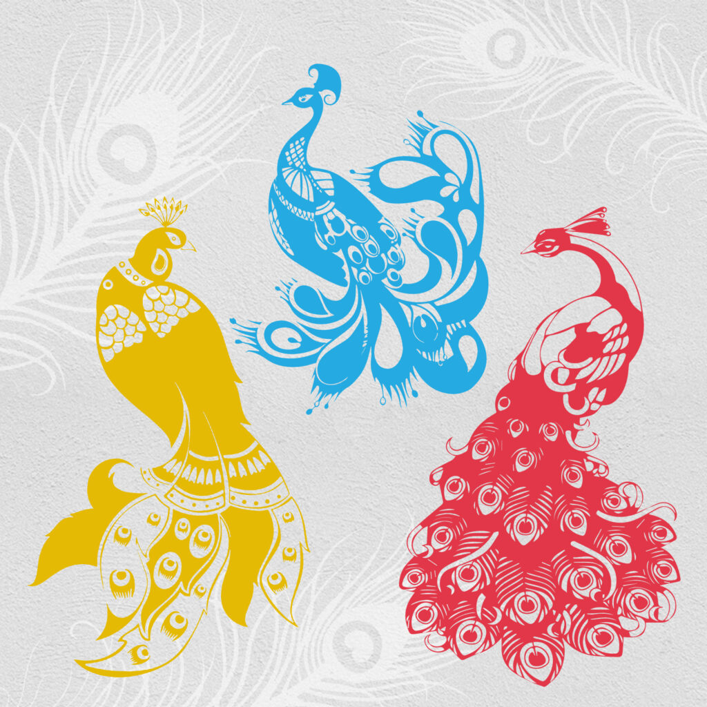Peacock SVG Files Pack – MasterBundles