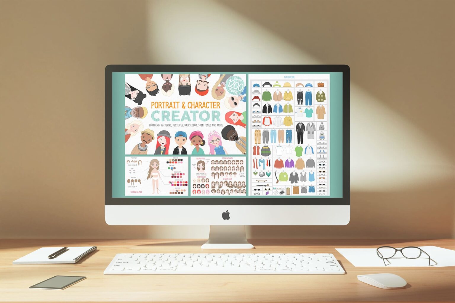 Portrait & Character Creator – MasterBundles