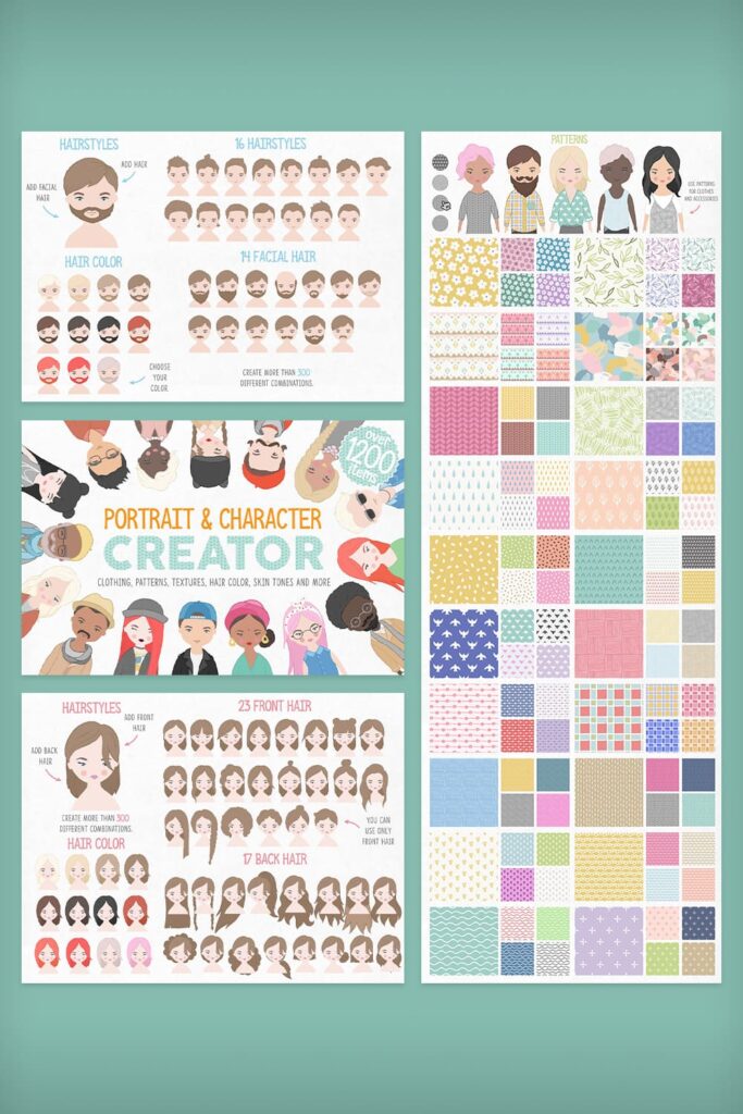 Portrait & Character Creator – MasterBundles