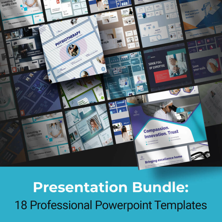 Presentation Bundle: 18 Professional Powerpoint Templates – MasterBundles