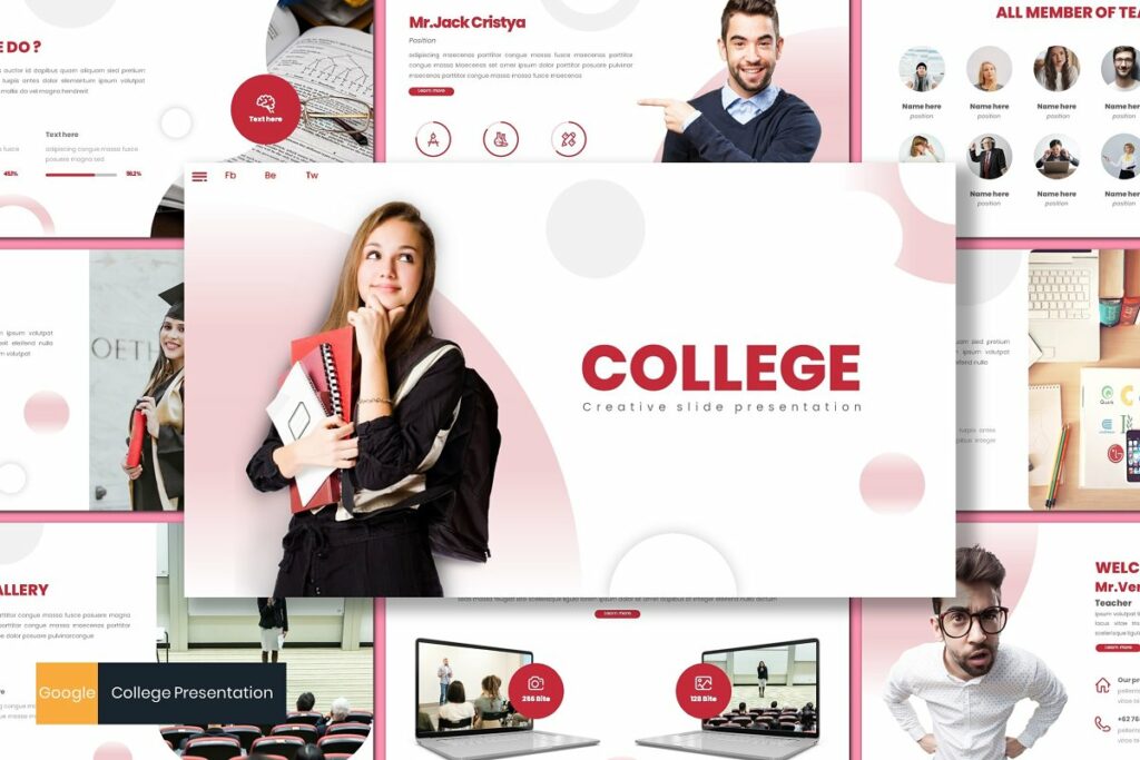 College - Google Slides Template – MasterBundles