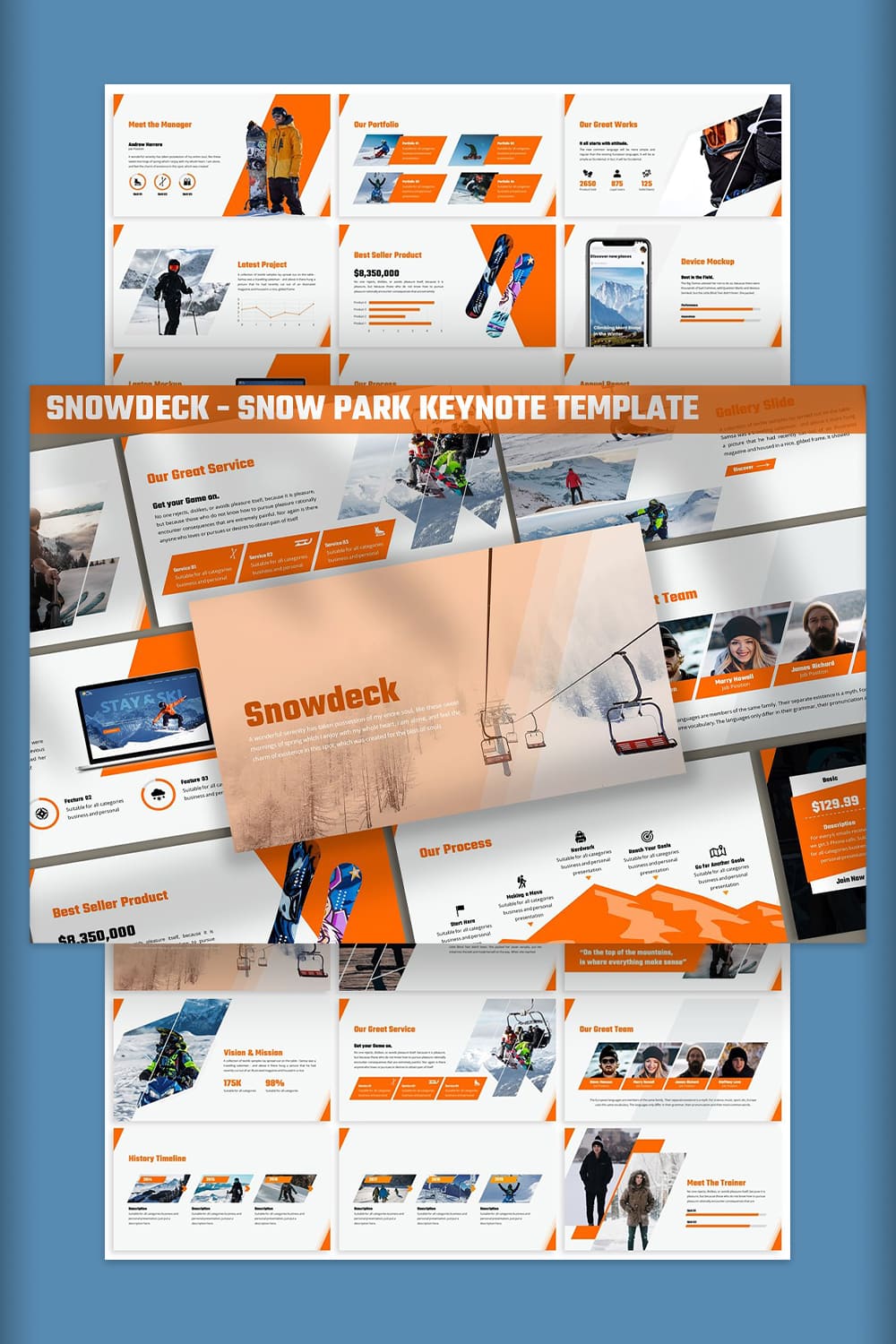 Snowdeck - Snow Park Keynote – MasterBundles