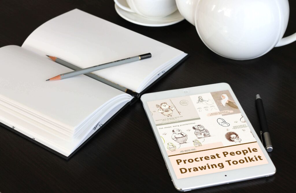 Procreate People Drawing Toolkit – MasterBundles