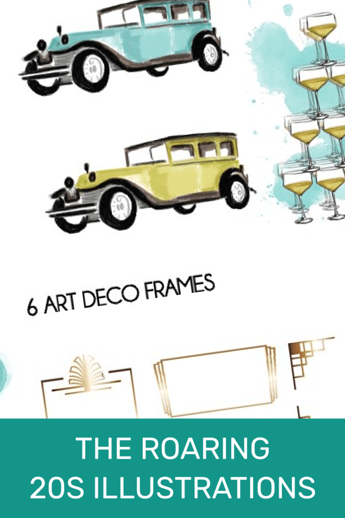 The Roaring 20s illustrations – MasterBundles