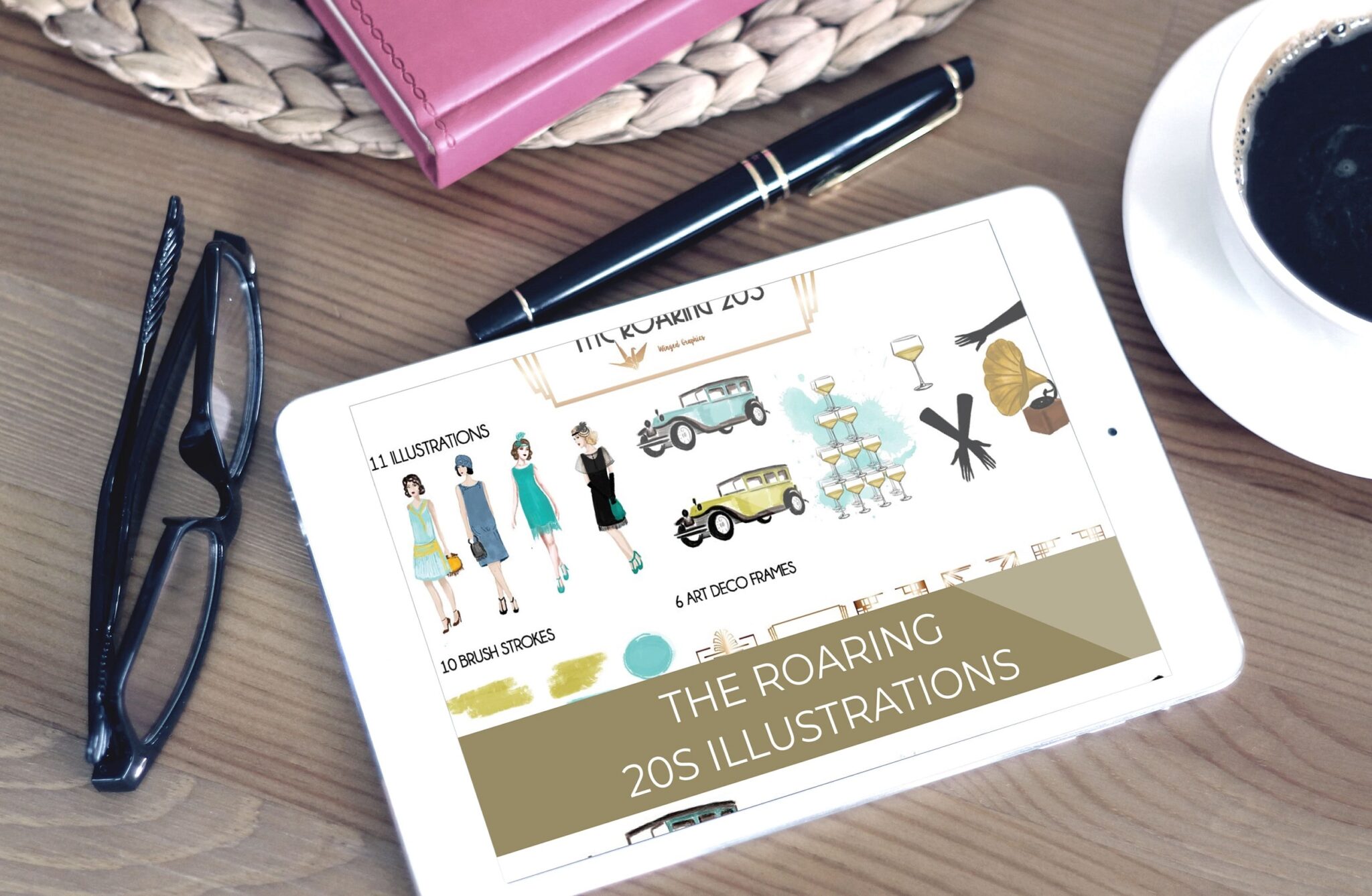 The Roaring 20s illustrations – MasterBundles