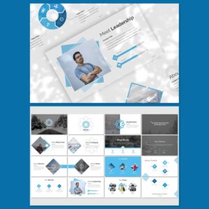Winter Presentation Template – MasterBundles