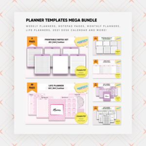 Planner Templates Mega Bundle – MasterBundles