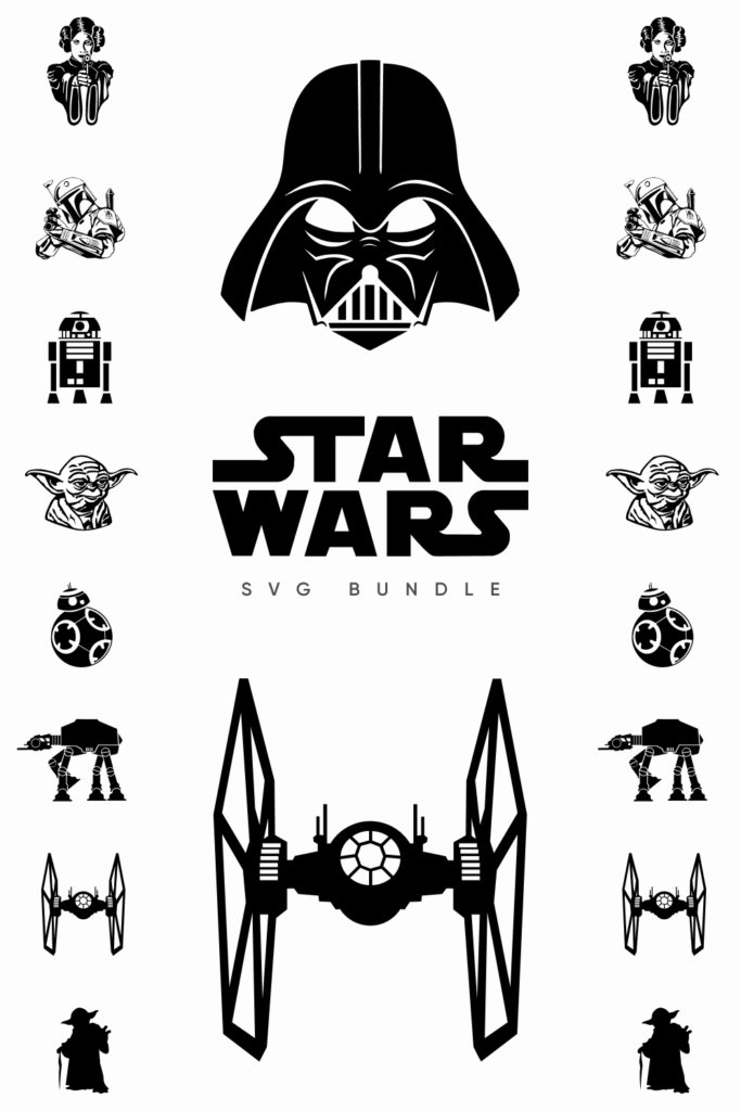 Star Wars SVG Collection – MasterBundles