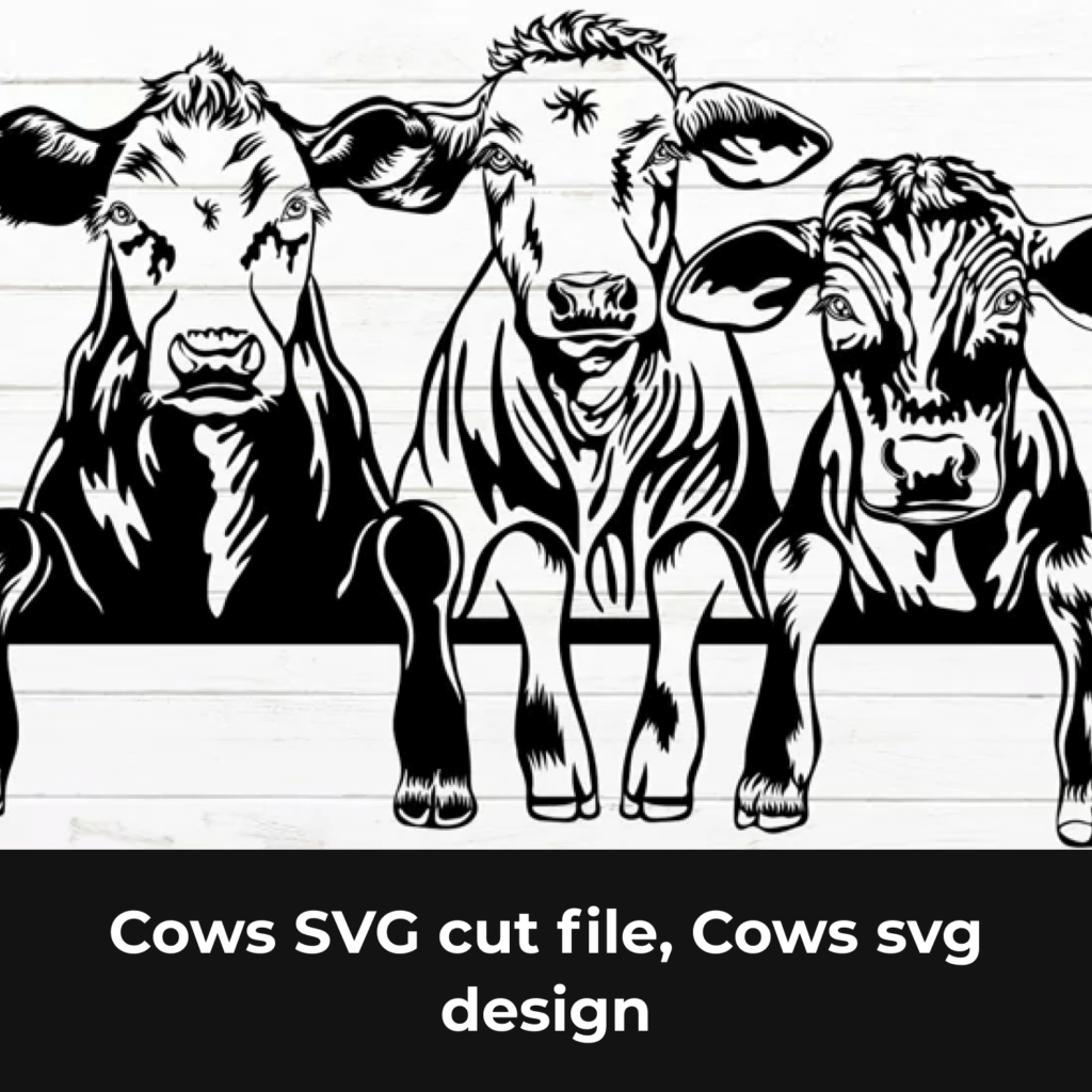 Cows SVG Cut File, Cows Svg Design – MasterBundles