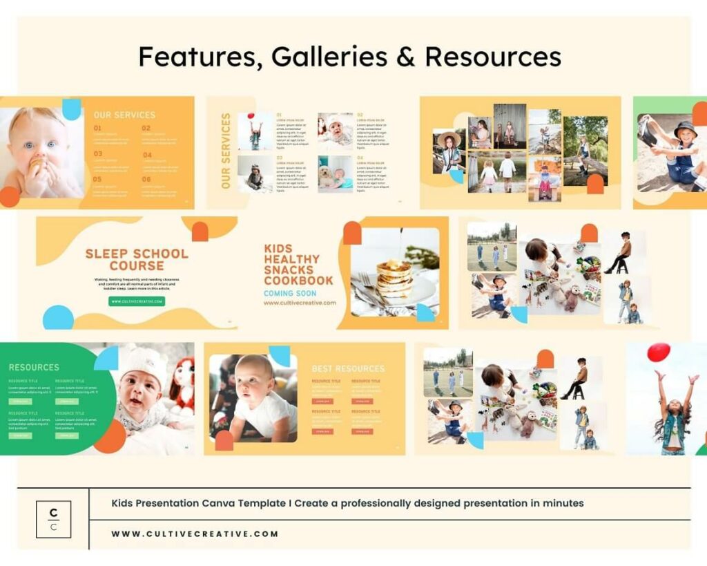 Kids Presentation – MasterBundles