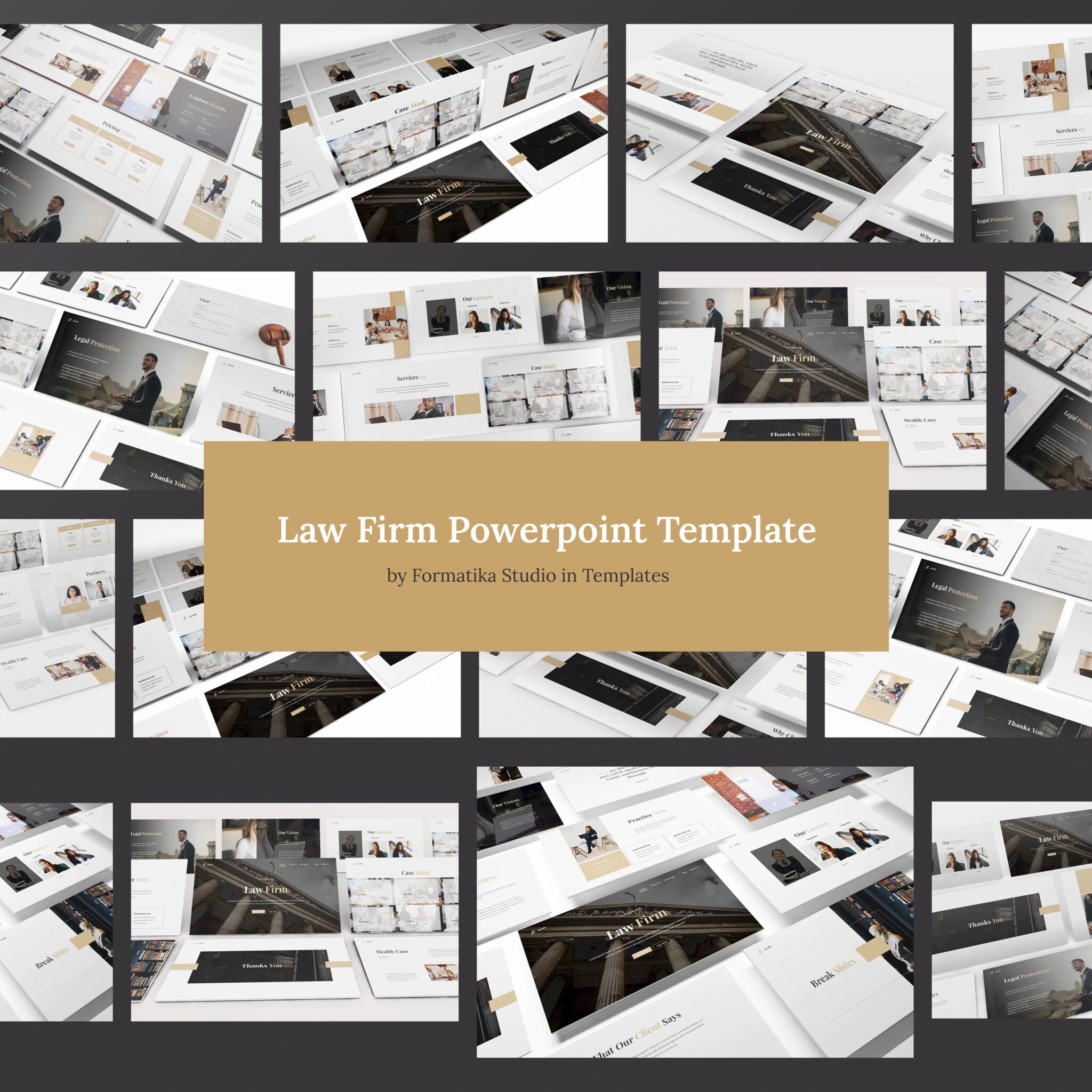 Law Firm Powerpoint Template – MasterBundles