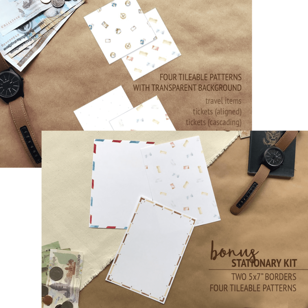 Vintage Travel Illustrations – MasterBundles