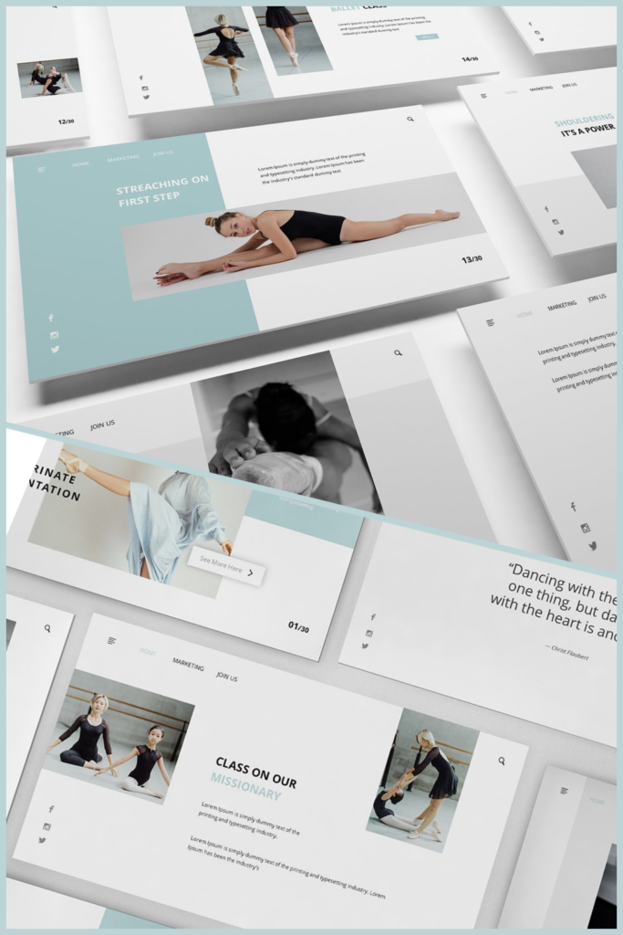 Ballerinate Google Slides Presentati – MasterBundles
