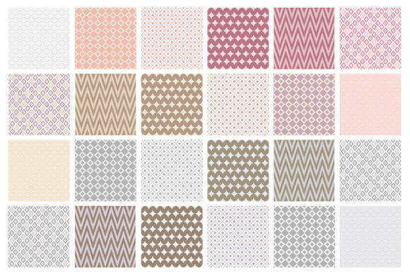 48 Modern Geometric Seamless Patterns – MasterBundles