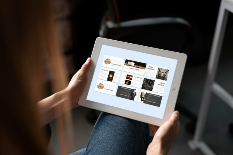 Blend - Powerpoint Template – MasterBundles