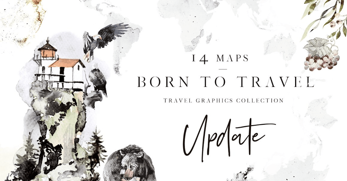 Born To Travel - Map Creator – MasterBundles