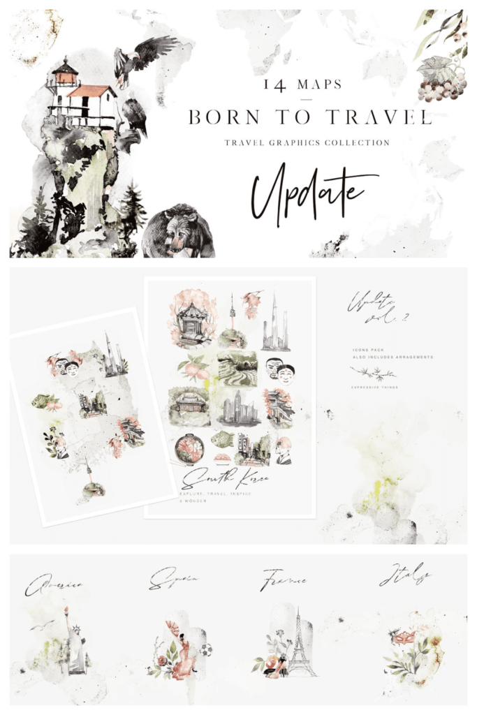 Born To Travel - Map Creator – MasterBundles