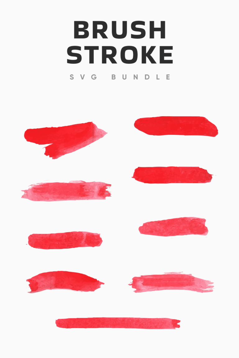 Brush Stroke SVG – MasterBundles