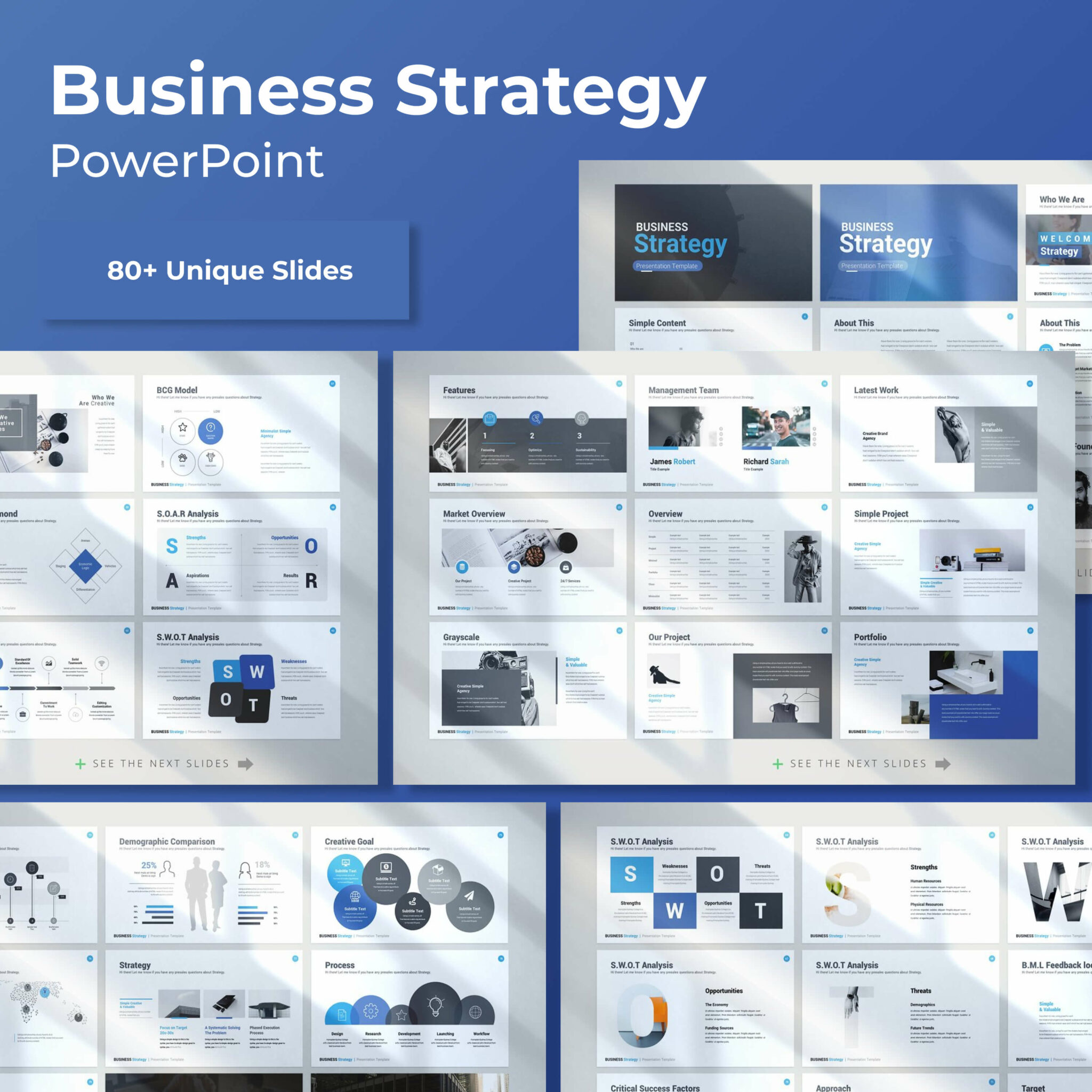 Business Strategy PowerPoint | Master Bundles