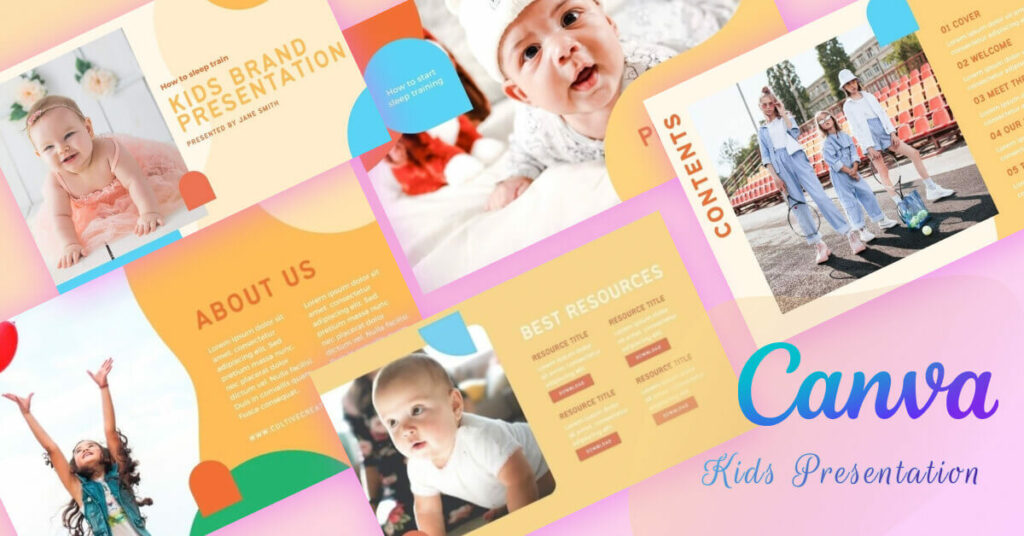 Kids Presentation – MasterBundles