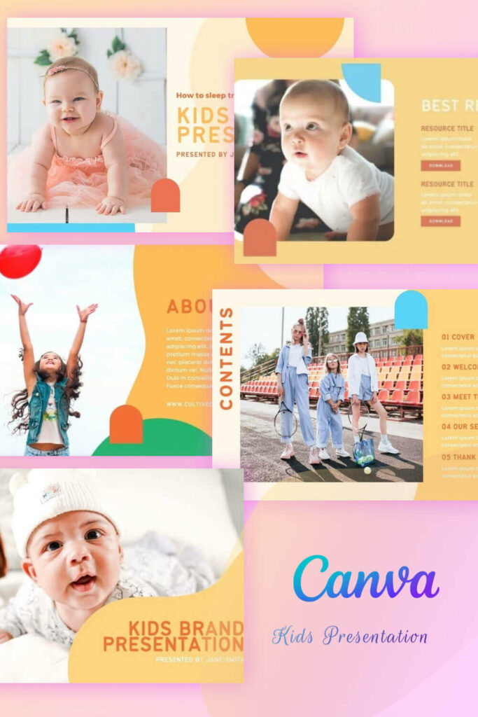 Kids Presentation – MasterBundles