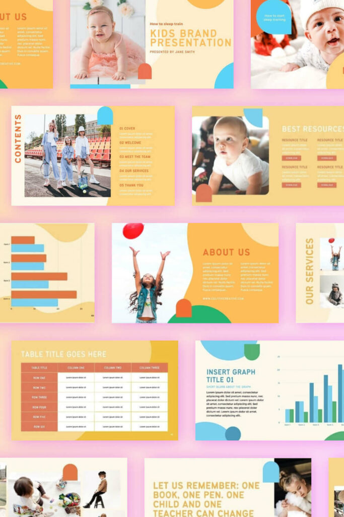 Kids Presentation – MasterBundles