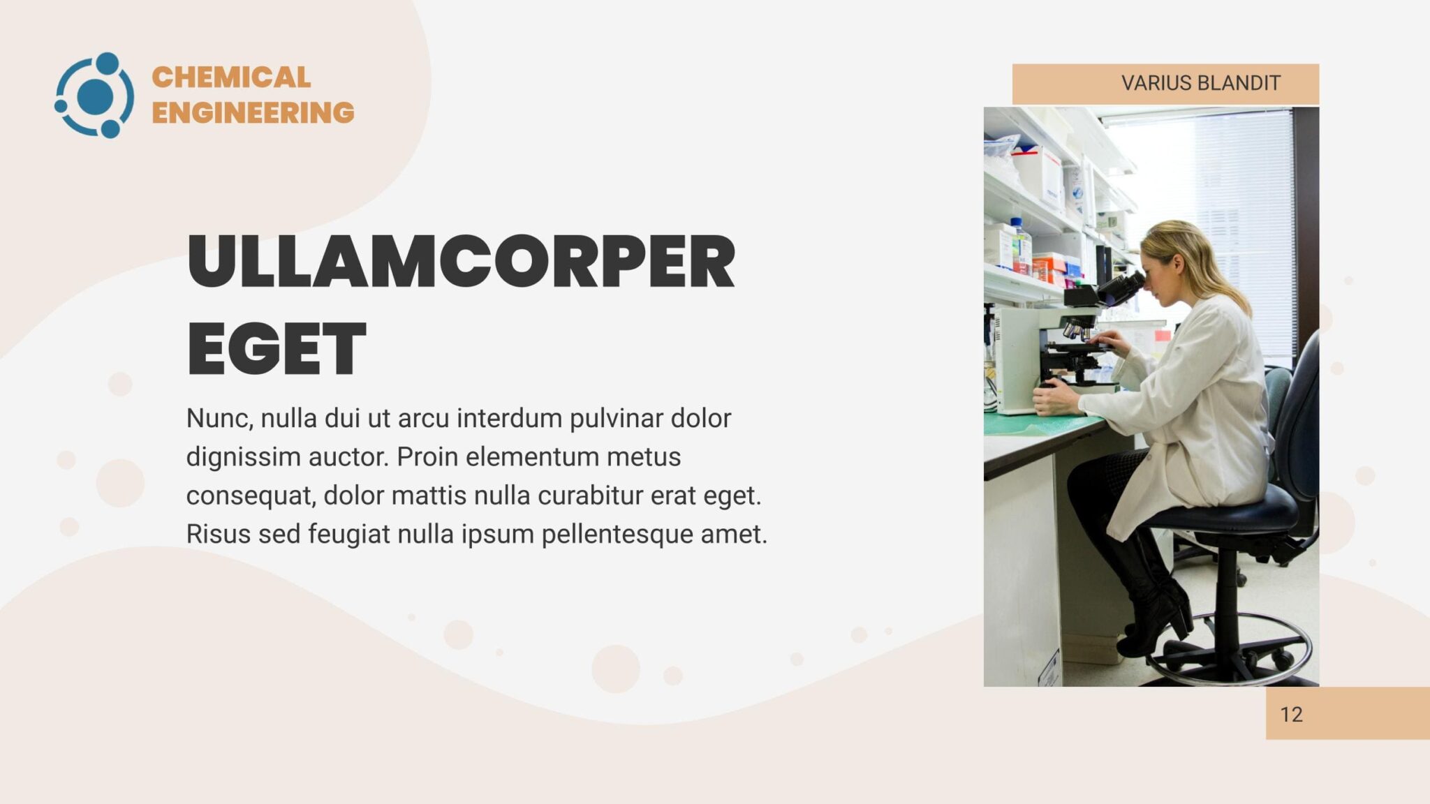 Chemical Engineering Presentation Template | Master Bundles