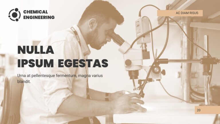 Chemical Engineering Presentation Template | Master Bundles