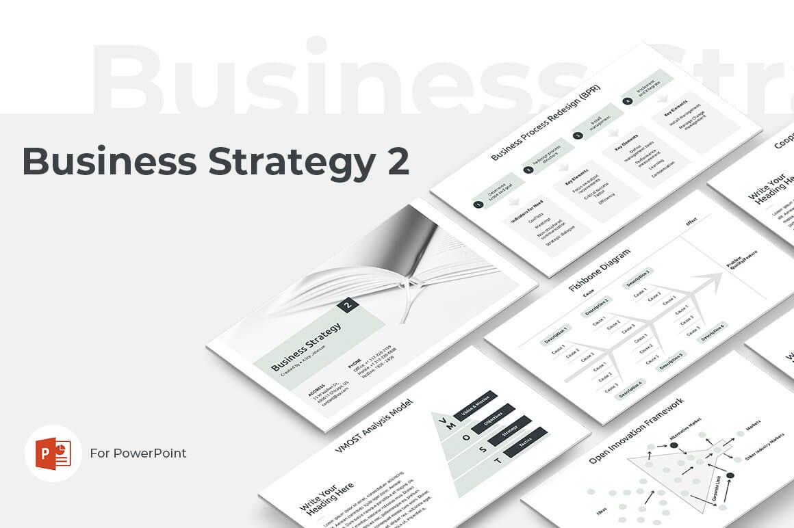 Business Strategy 2 PowerPoint | Master Bundles