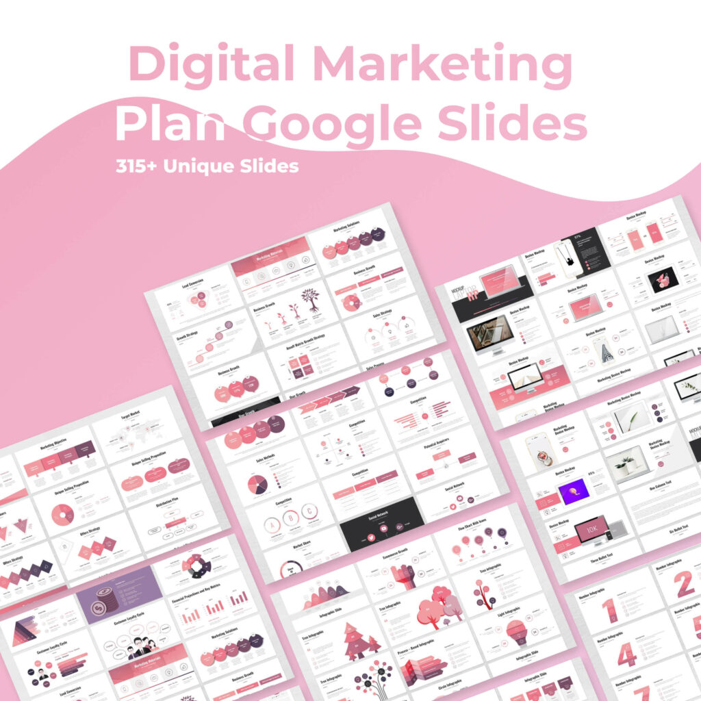 Digital Marketing Plan Google Slides – MasterBundles