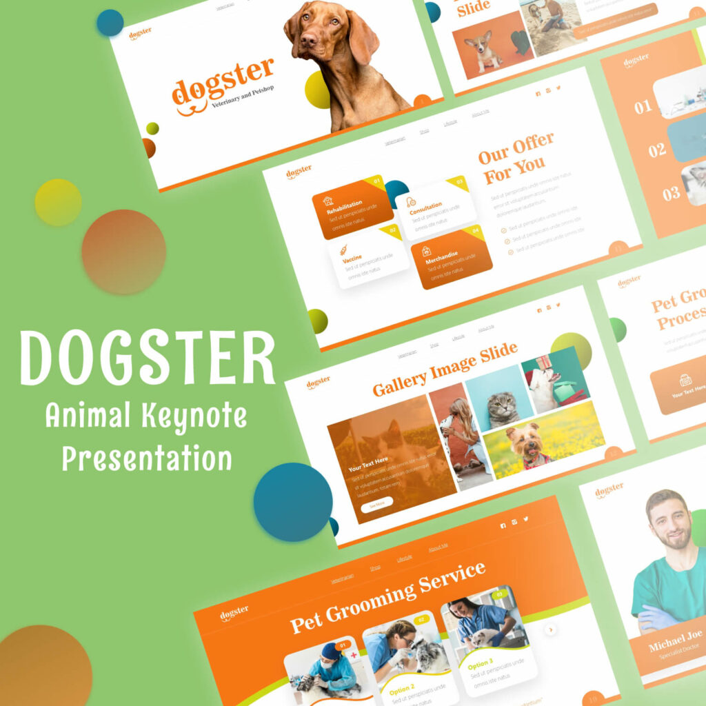 Dogster Animal Keynote Presentation – MasterBundles
