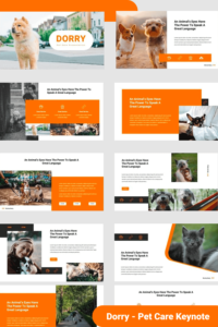 Dorry - Pet Care Keynote – MasterBundles