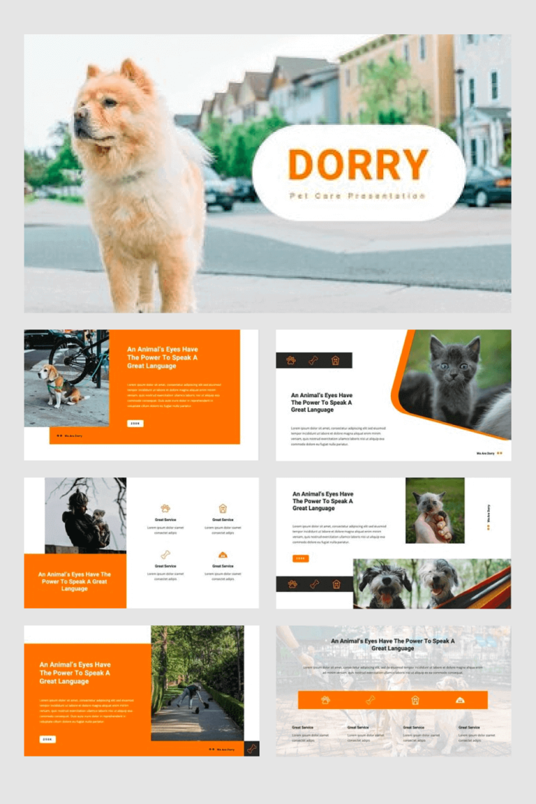 Dorry - Pet Care Keynote | Master Bundles
