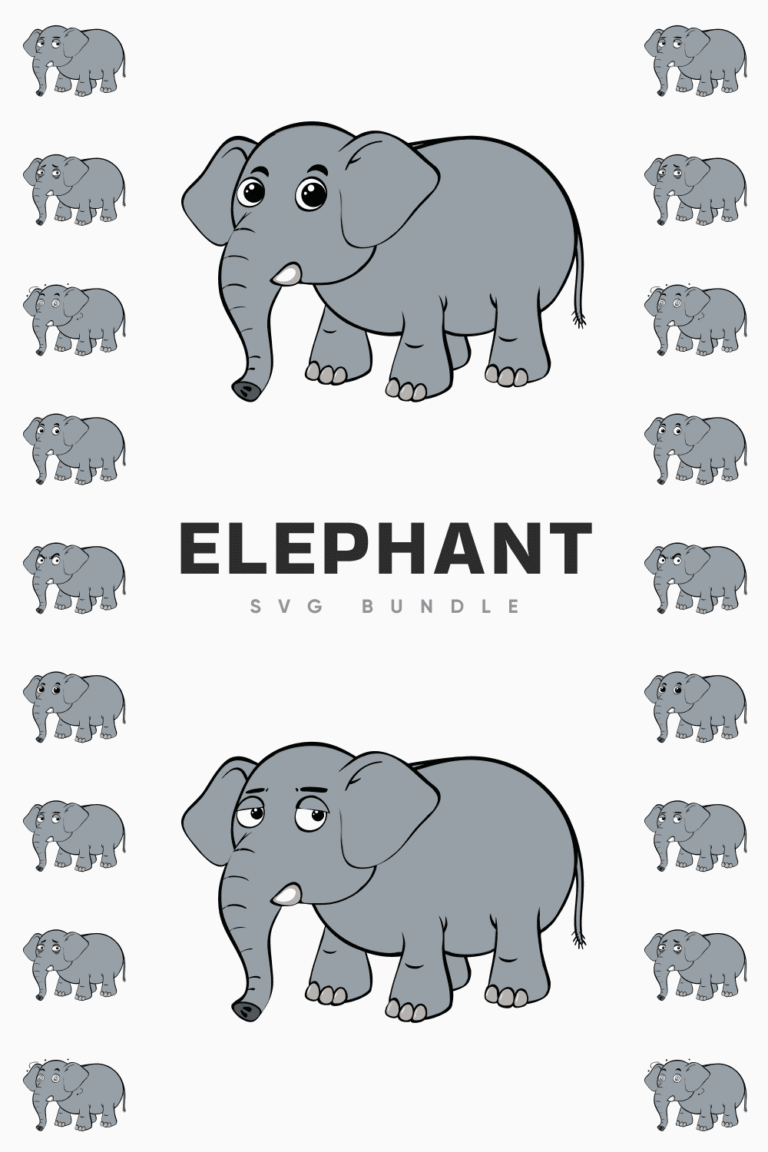 Elephant SVG Files – MasterBundles