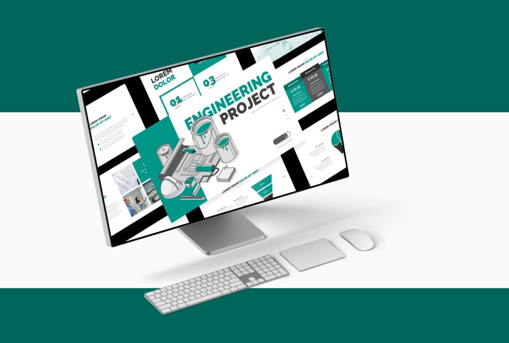 Engineering Project Powerpoint Template – MasterBundles
