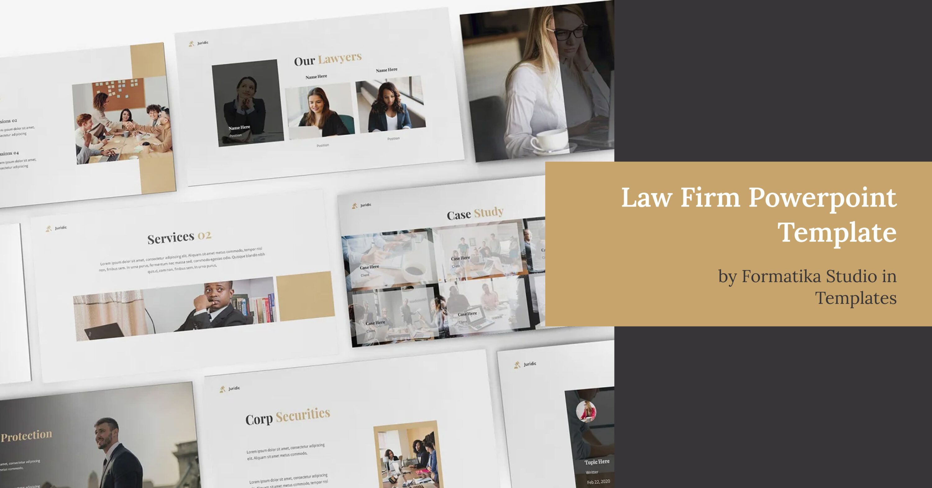 Law Firm Powerpoint Template – MasterBundles