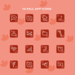 Free Fall App Icons – MasterBundles