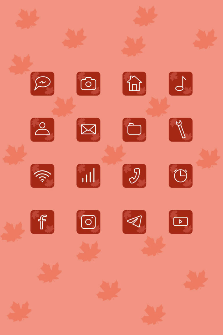 Free Fall App Icons – MasterBundles
