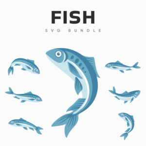 Fish SVG Files Bundle – MasterBundles
