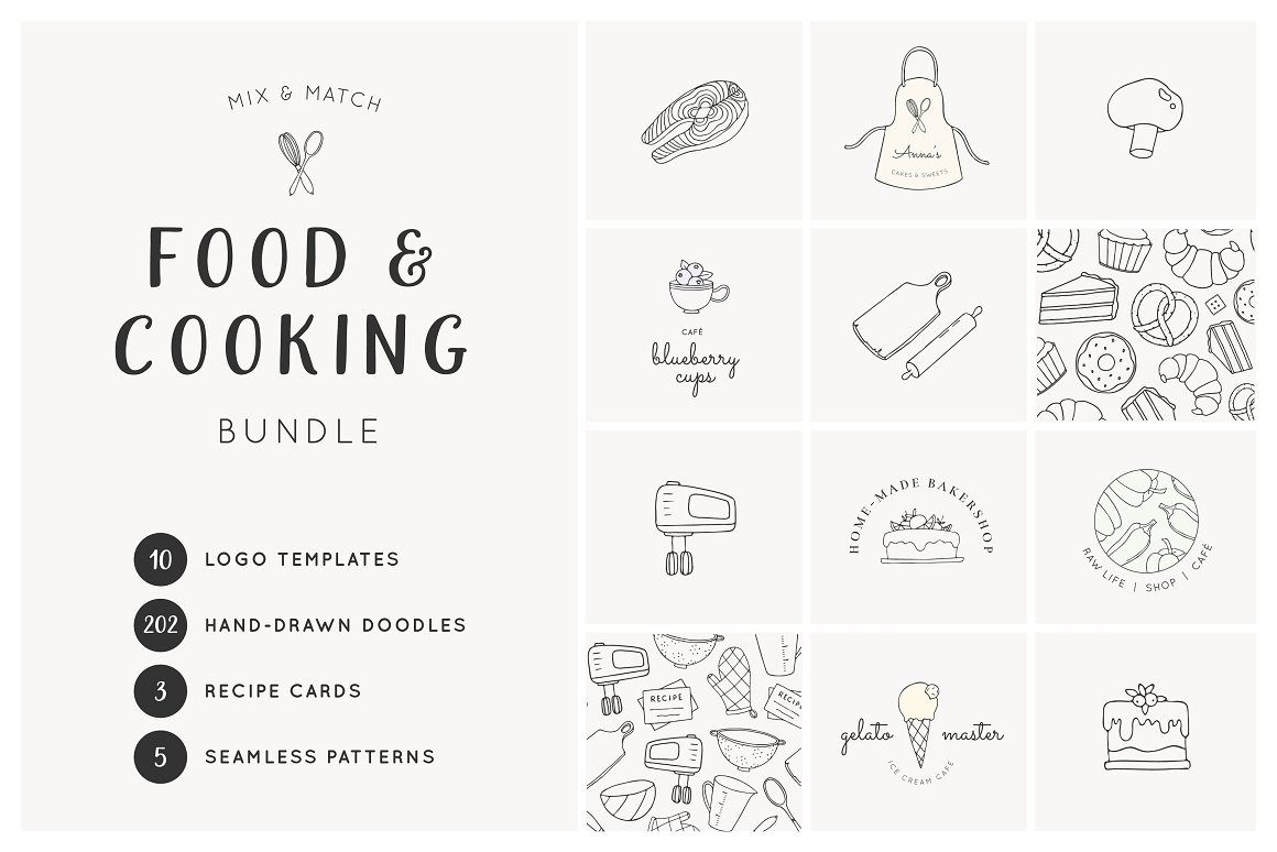 Food & Cooking Bundle – MasterBundles