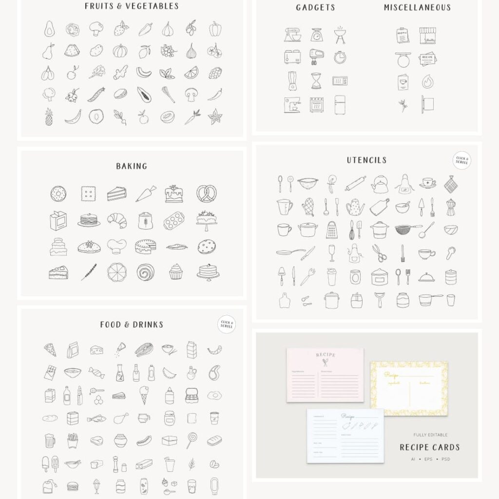 Food & Cooking Bundle – MasterBundles