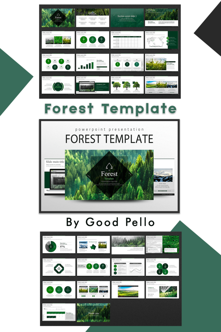 Forest Template Powerpoint Presentation – MasterBundles