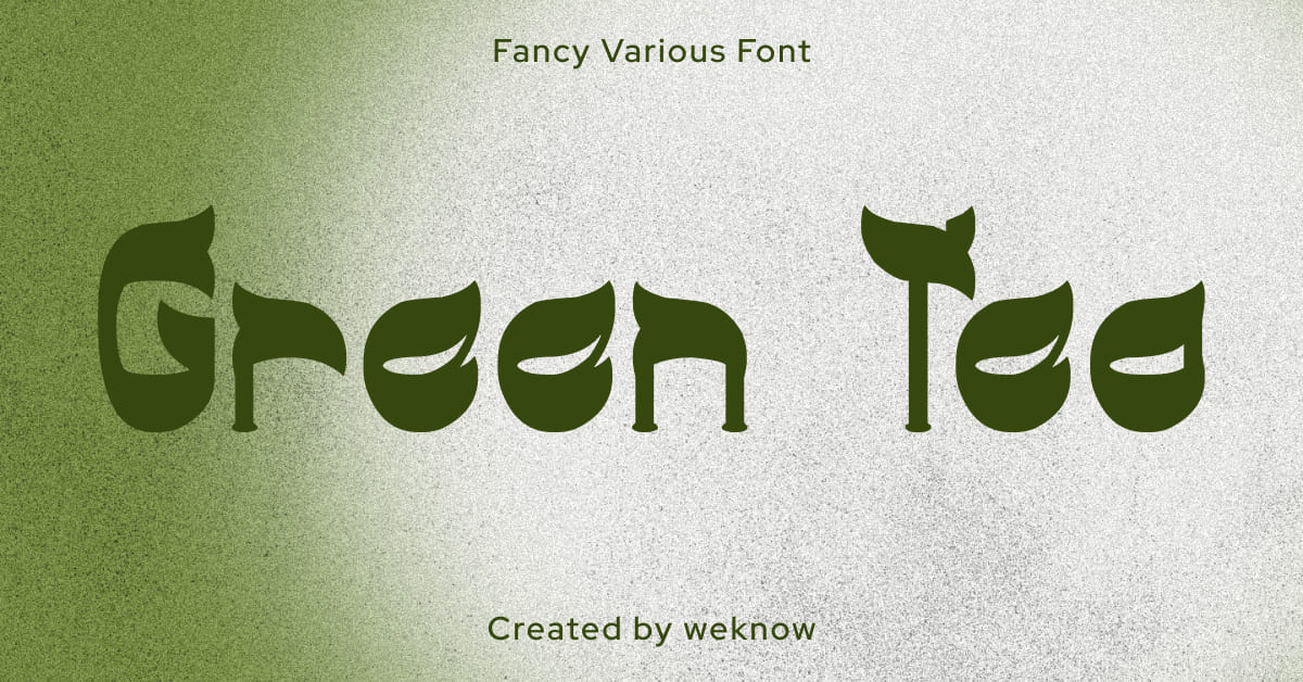 Free Green Tea Patrick Font – MasterBundles