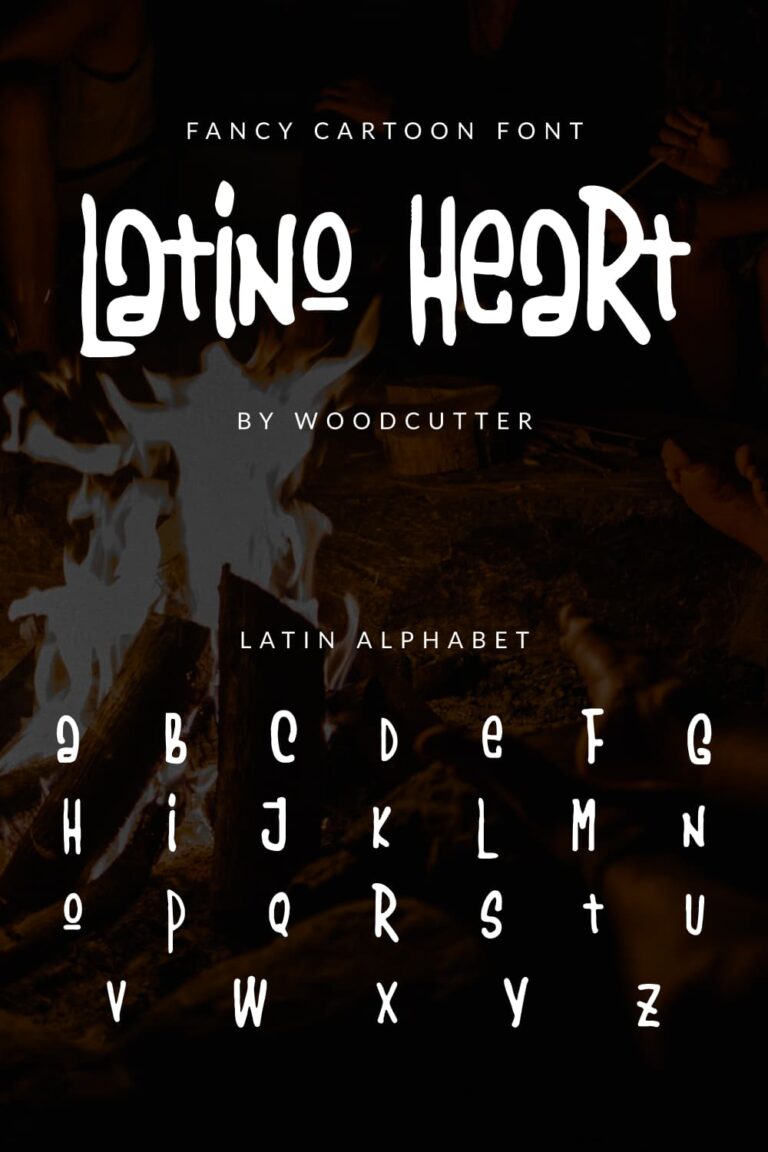 Free Mexican Font Latino Heart – MasterBundles