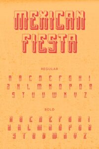 Free Mexican Font: Mexican fiesta – MasterBundles