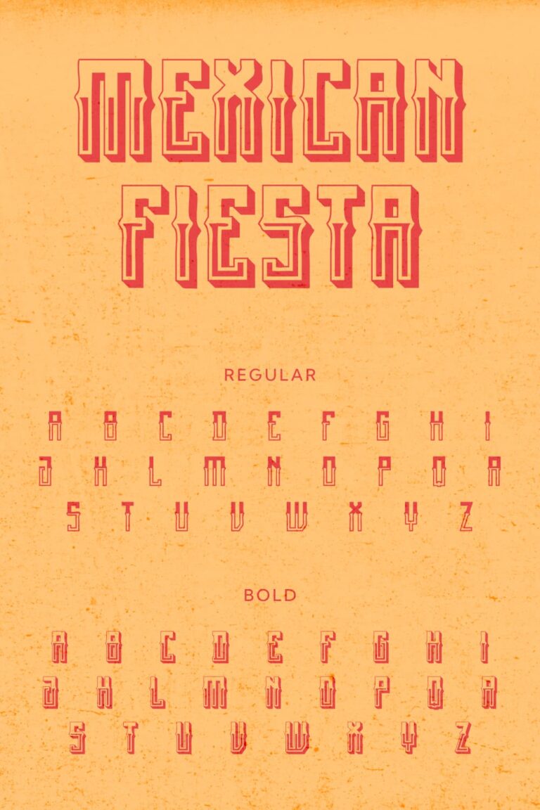 Free Mexican Font: Mexican fiesta – MasterBundles