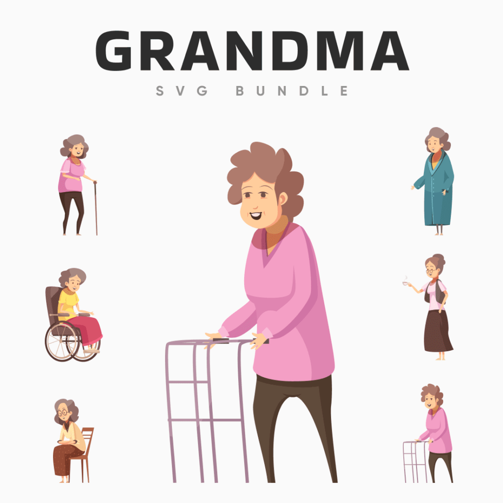 Grandma SVG Set – MasterBundles