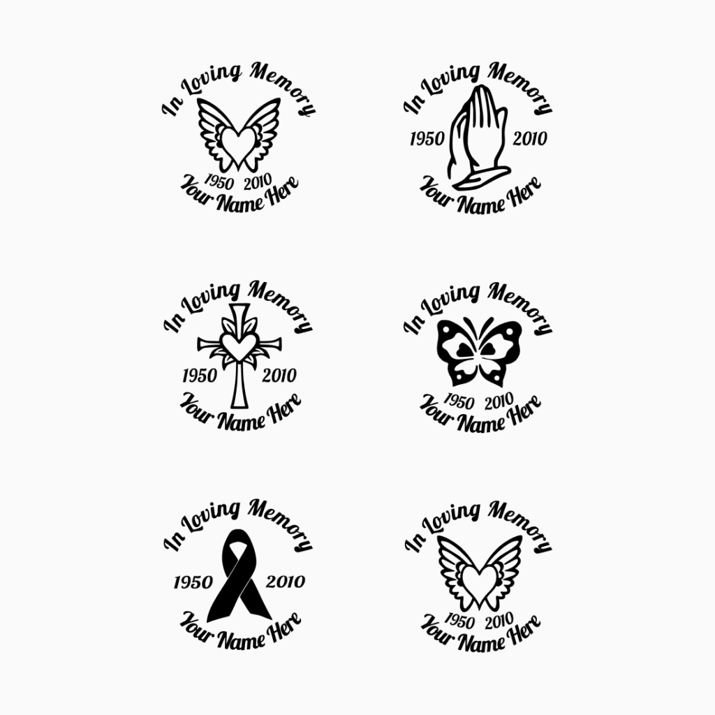 In Loving Memory SVG Set – MasterBundles